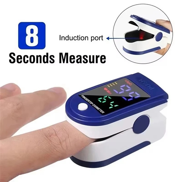Portable Finger Pulse Oximeter: SpO2 & Heart Rate Monitor for Home Use ...